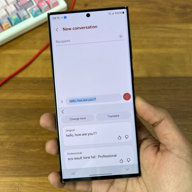 Samsung Keyboard might level up with new AI smarts in One UI 6.1 ...