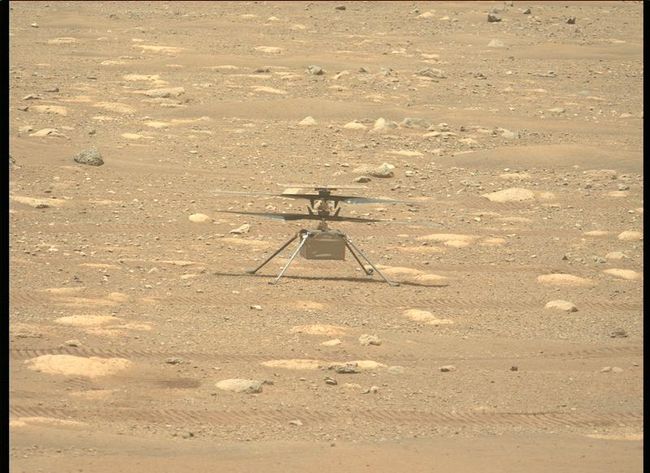 Watch NASA's Mars helicopter Ingenuity test its blades! (video) | Space