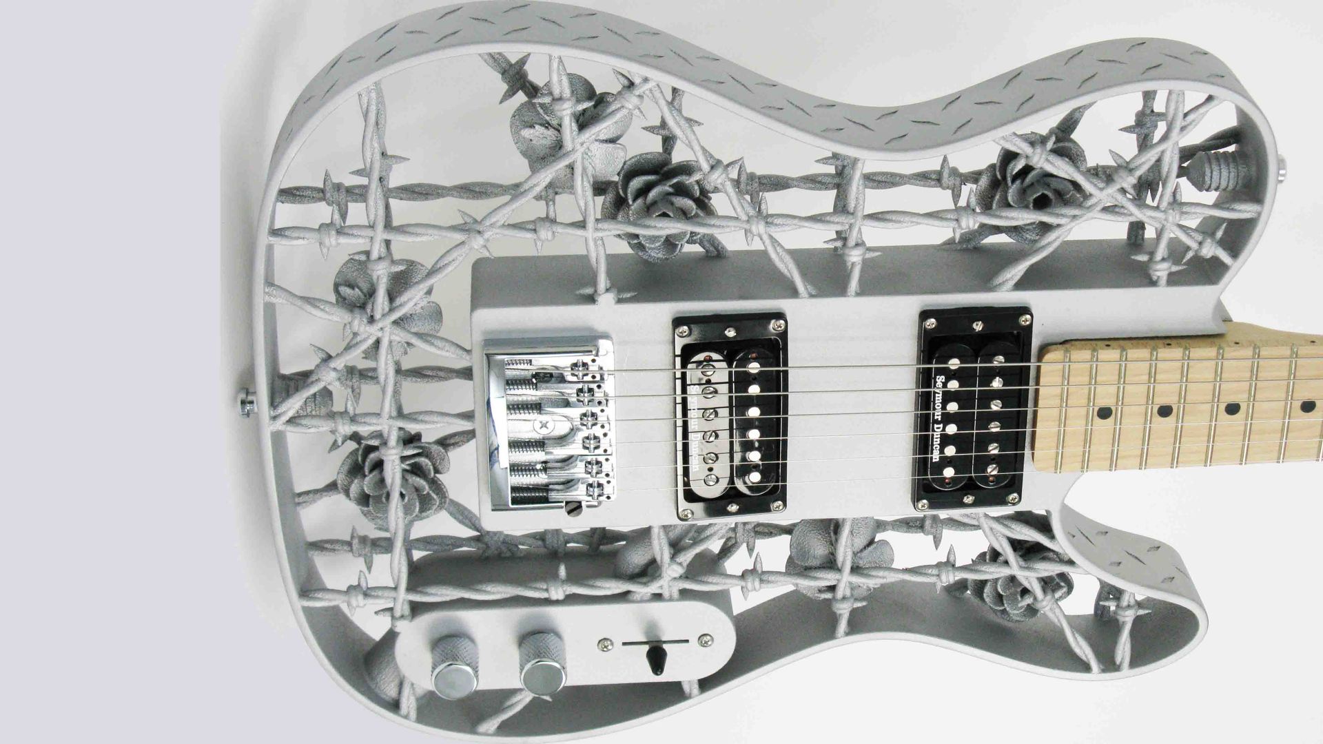 The world's first 3D-printed aluminium guitar has arrived and its name ...