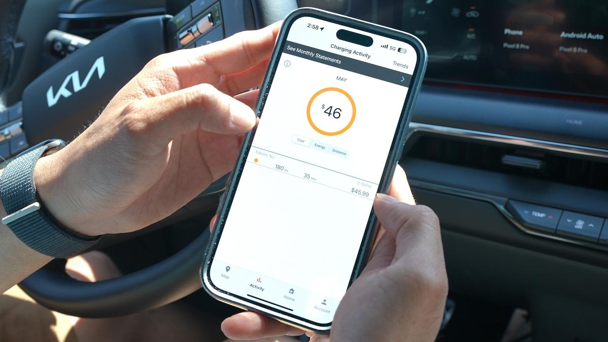 I charged a Kia EV9 for the first time and it was more expensive than ...