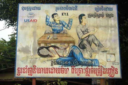 20 hand-painted Cambodian signs | Creative Bloq