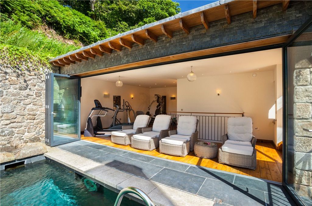 A Dartmoor manor house with its own hydro-electricity, and space for ...