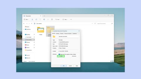 How to hide folders on Windows 11 | Tom's Guide