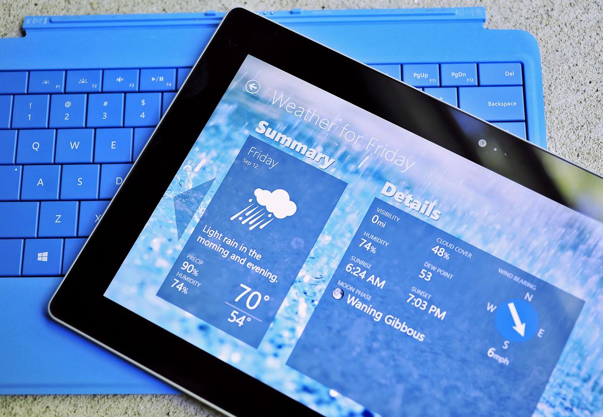 Here is why Ambient Weather is my favorite Windows 8.1 forecast app ...