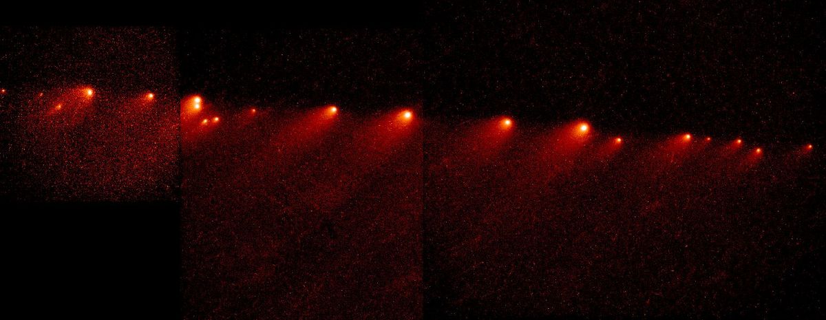 Comet Shoemaker-Levy 9's Epic Crash with Jupiter in Pictures | Space