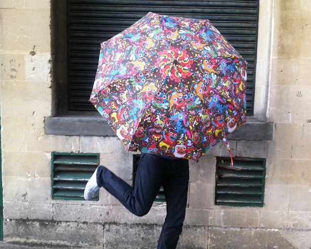 Illustrated umbrellas from Dandy Frog | Creative Bloq
