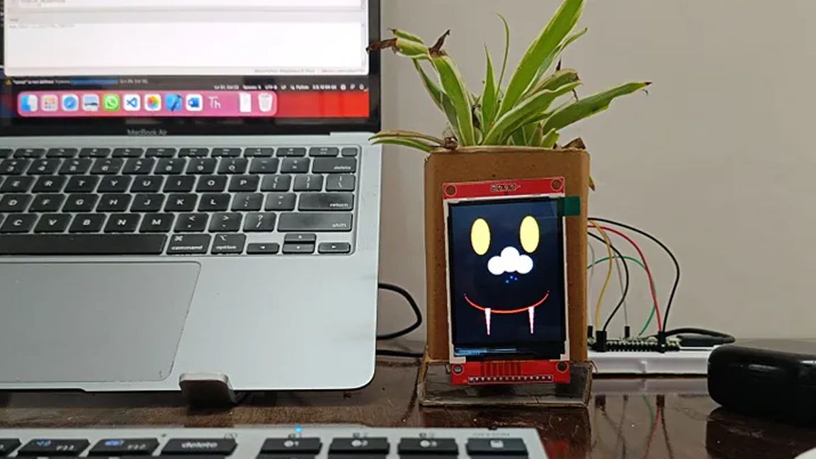 Raspberry Pi Pico W Gives Your Plant Emotions With Face Animations Toms Hardware