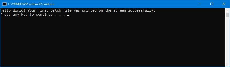 How to create and run batch file on Windows 10 | Windows Central