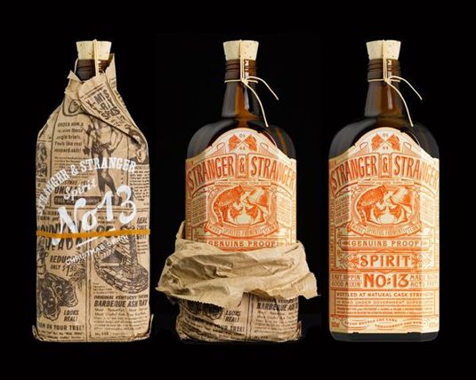 12 beautiful spirit bottle labels | Creative Bloq