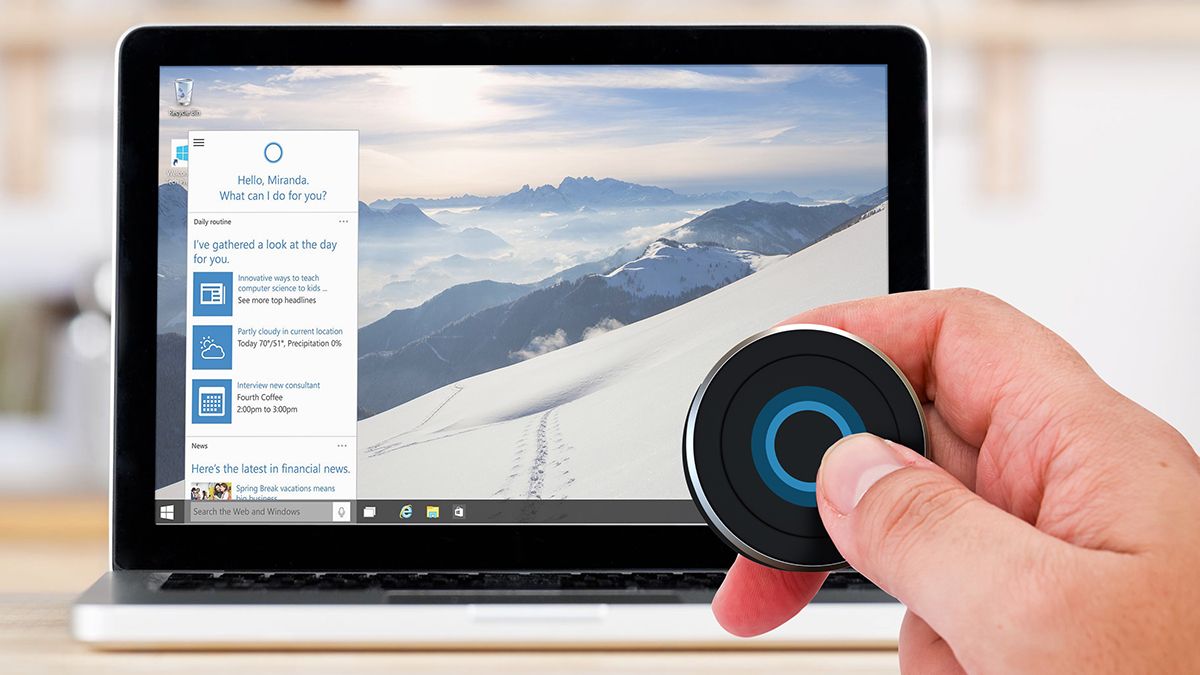 Access Cortana on the desktop with a push of a button | TechRadar