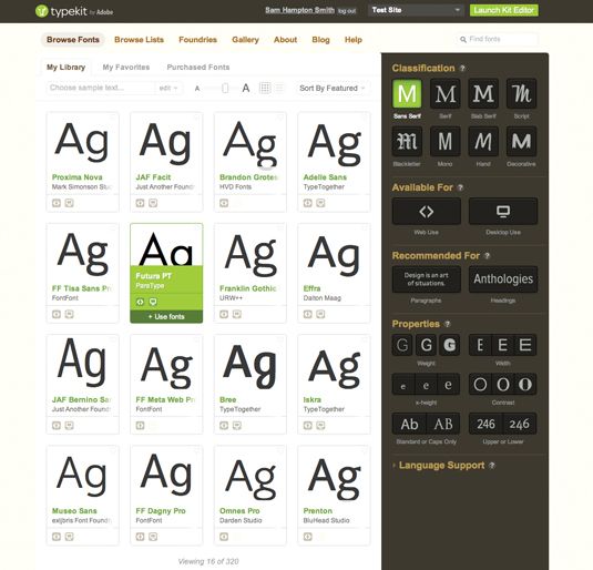 How to embed web fonts into your site with Typekit | Creative Bloq
