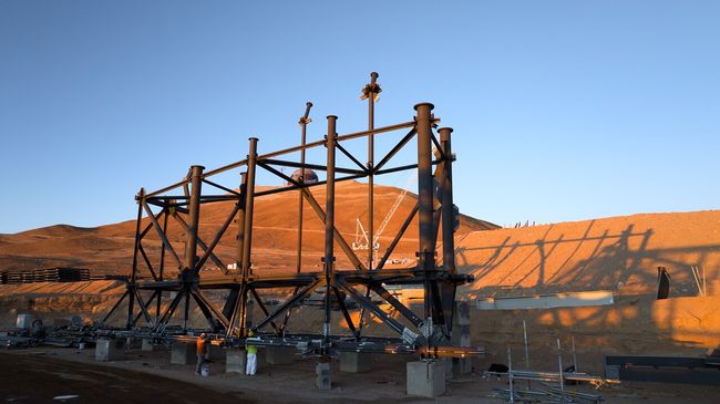 World's largest telescope continues taking shape on Chilean mountain ...