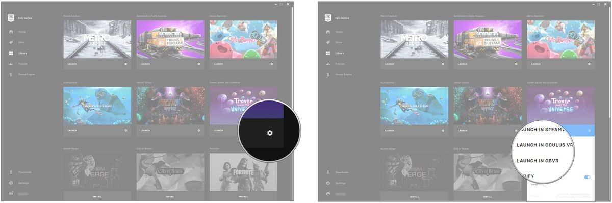 How to use the Epic Games Store for VR games | Windows Central