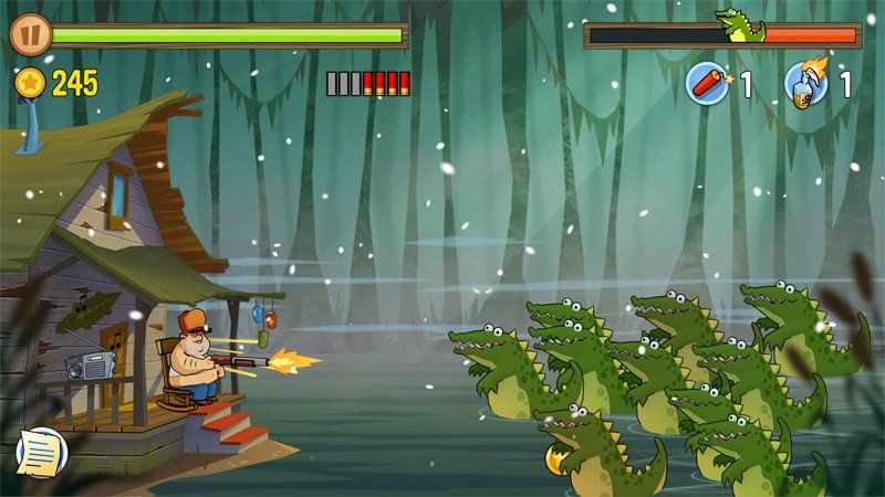 Swamp Attack, an explosive game of survival for Windows 10 and Windows ...