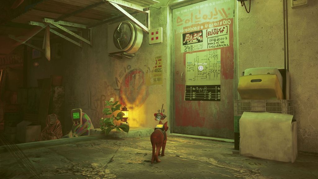 How to get the Stray safe code in The Slums | GamesRadar+