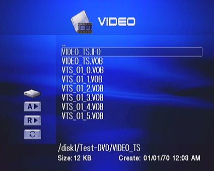 Playful Main Menu - Hard Disk Drive Video Players Hit The Mainstream ...