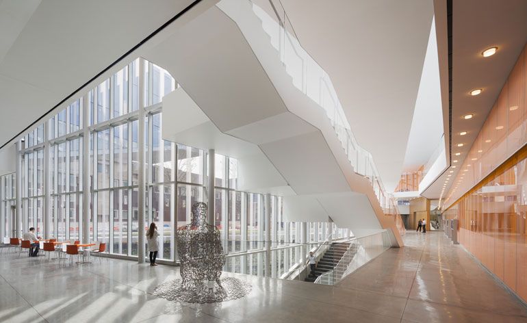 University of Pennsylvania unveils a new science hub designed by Weiss ...