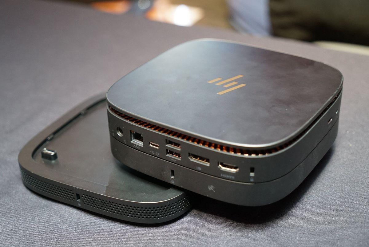 HP Pavilion Wave and Elite Slice put powerful desktops in pint-size ...