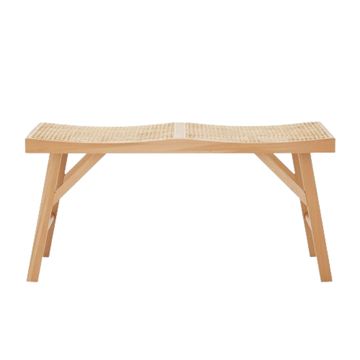 Primark’s high end-style rattan bench is only £65 | Ideal Home