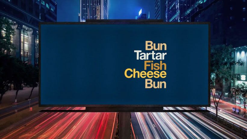 McDonald's ditches its brand in new type-only ads | Creative Bloq