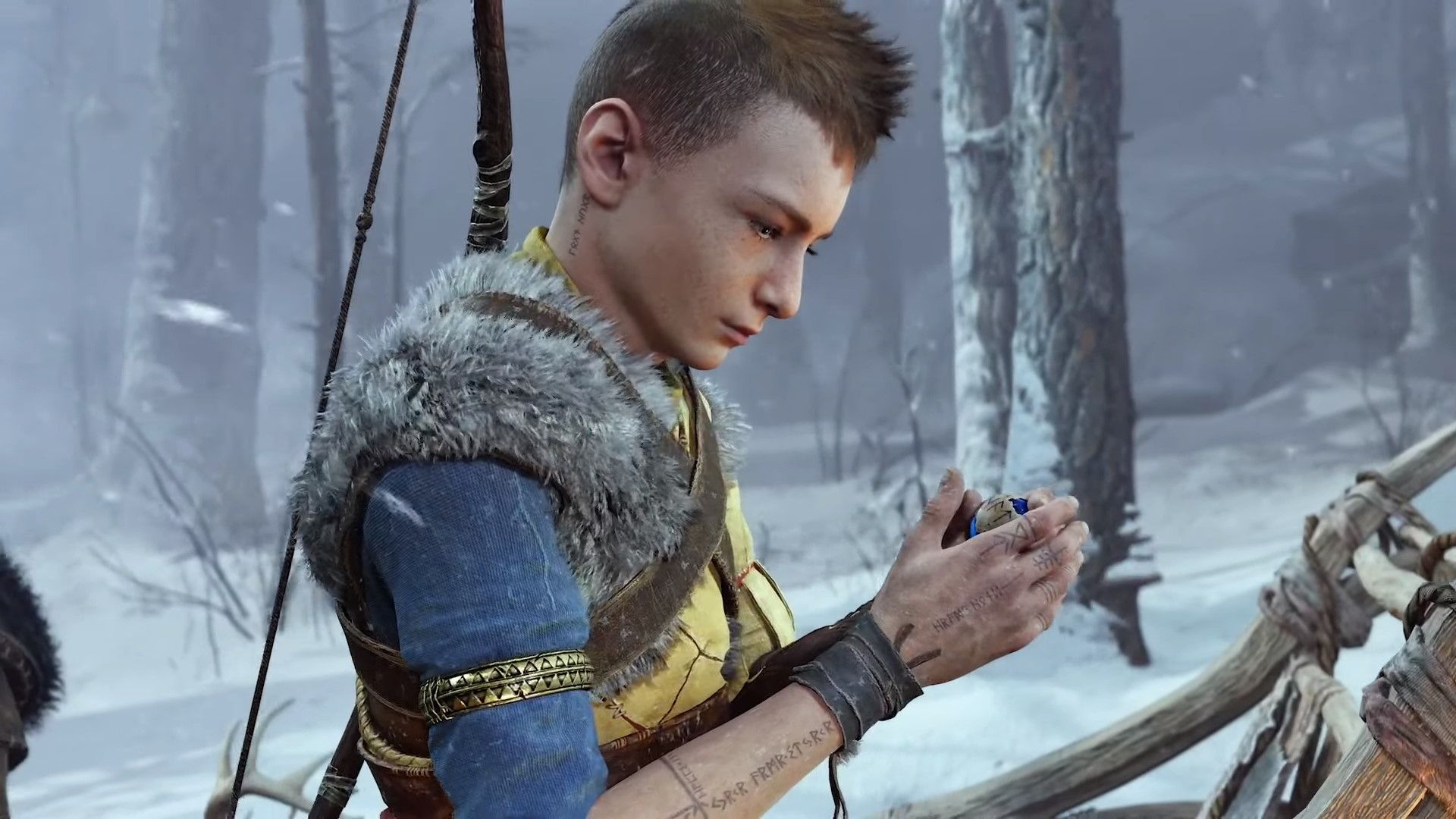 God of War Ragnarok recording went so long that Atreus had to be edited ...