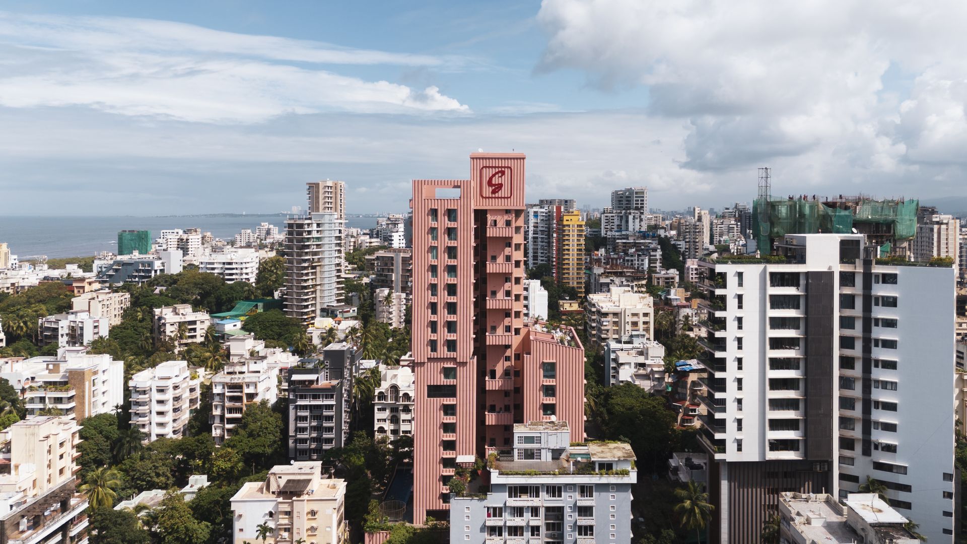 Mumbai skyline updated with new, pink residential tower | Wallpaper*
