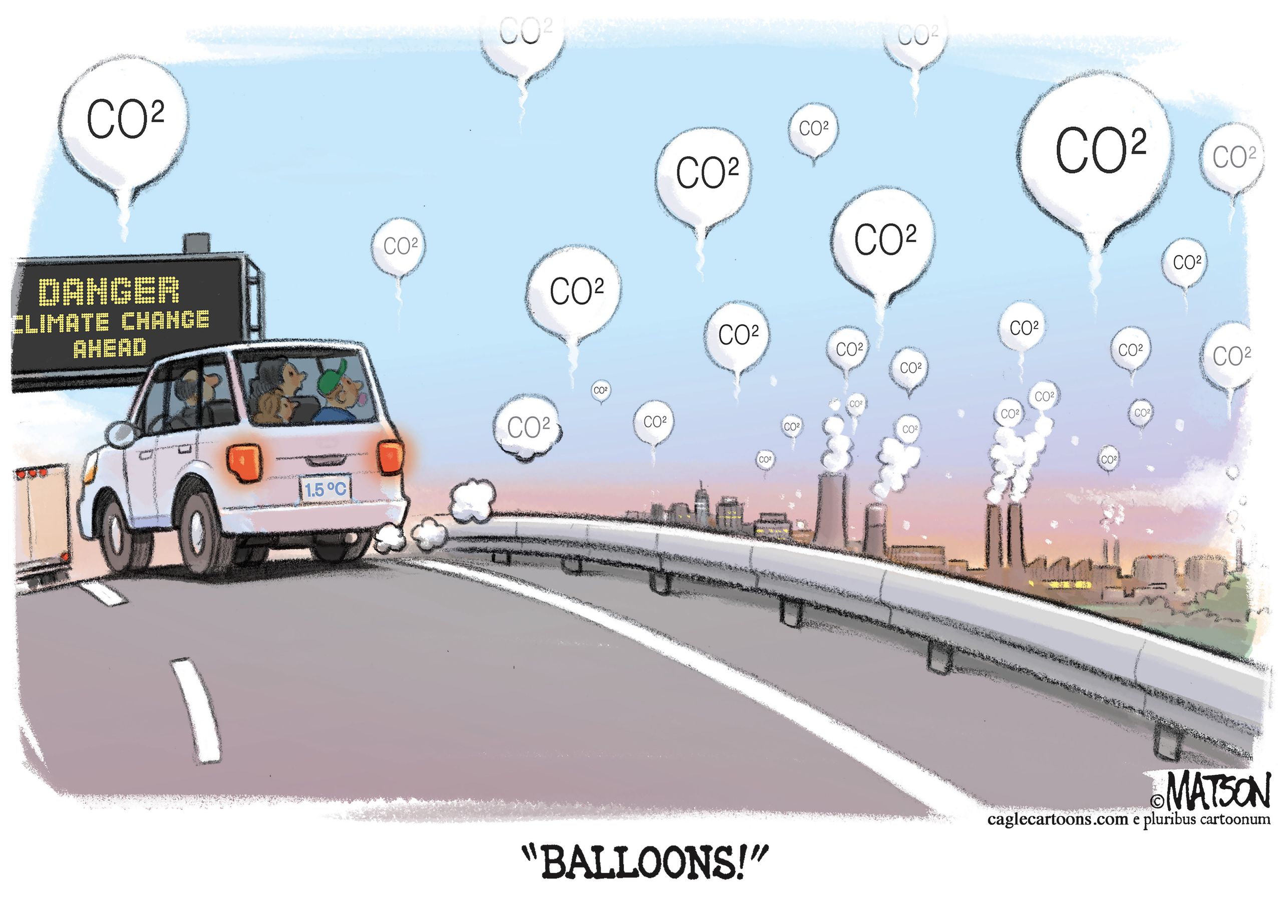 CO2 balloon threat | The Week