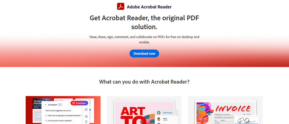 Adobe Acrobat Reader (2024) review | TechRadar