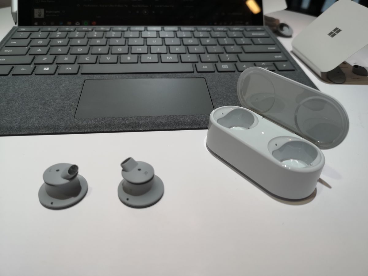 Microsoft Surface Earbuds Review: Hands-on | Tom's Guide