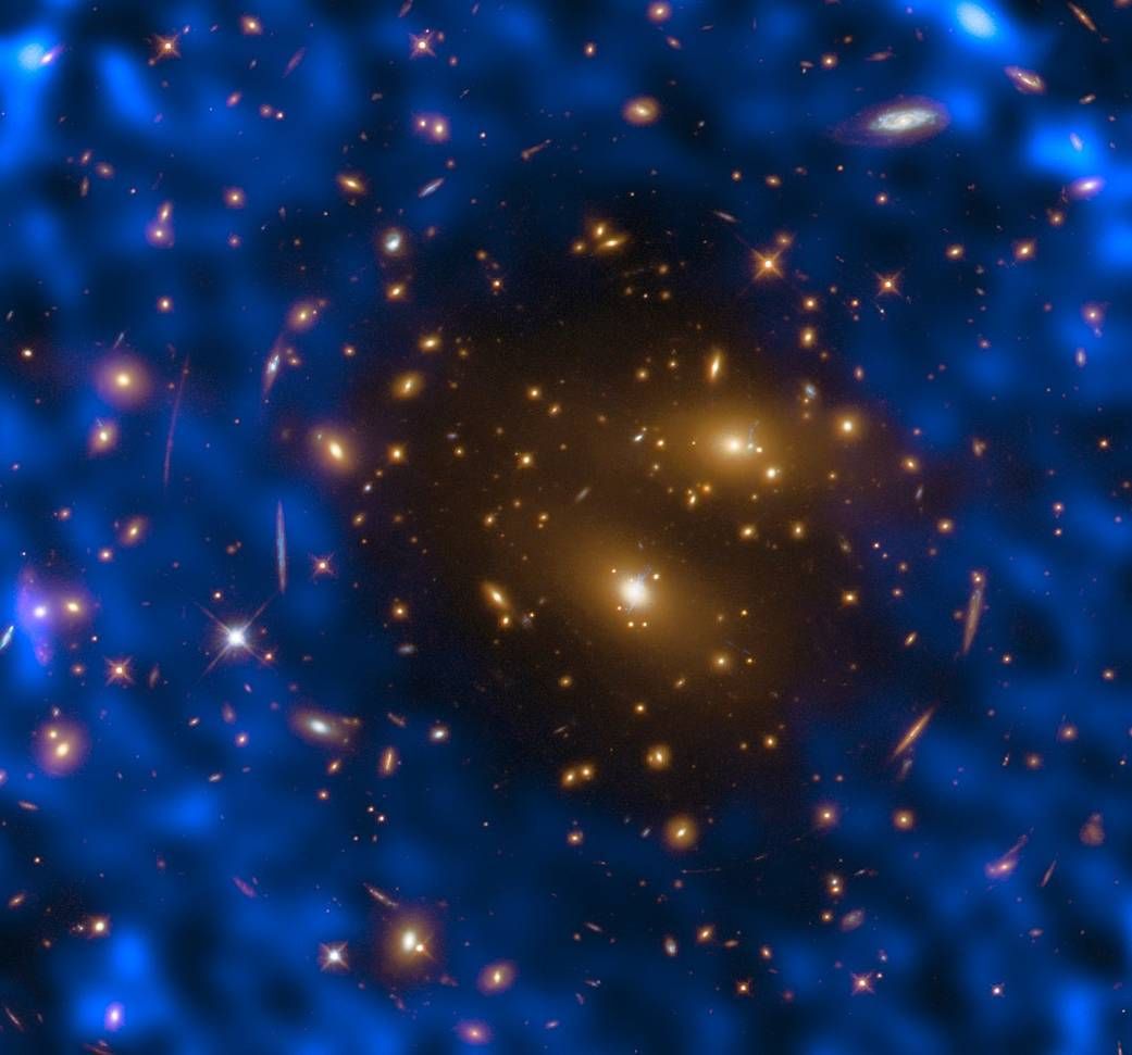 Monster Galaxy Cluster Sheds Light on Cosmic Microwave Background ...