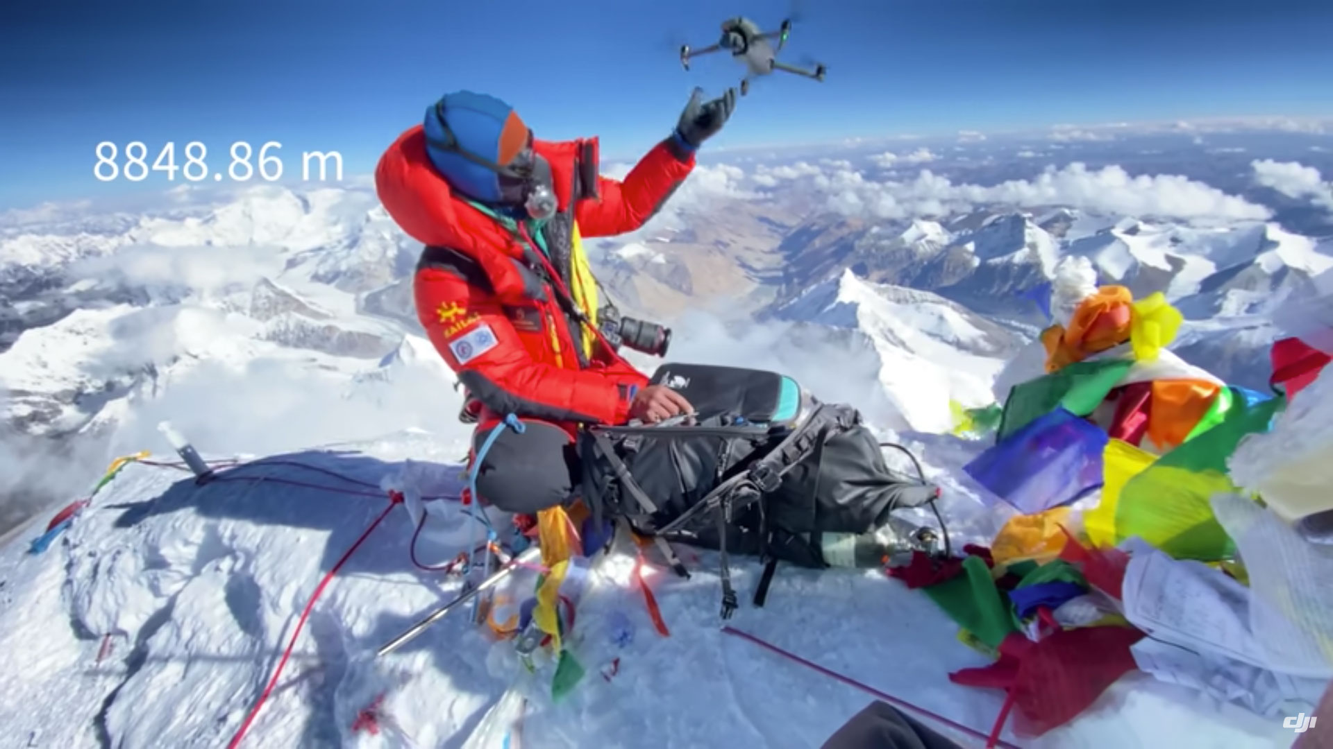 DJI Mavic 3 flies from summit of Everest: watch this stunning video ...
