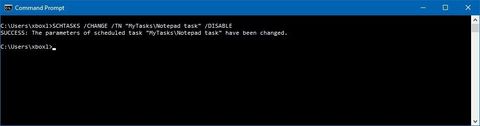 How to create scheduled tasks with Command Prompt on Windows 10 ...