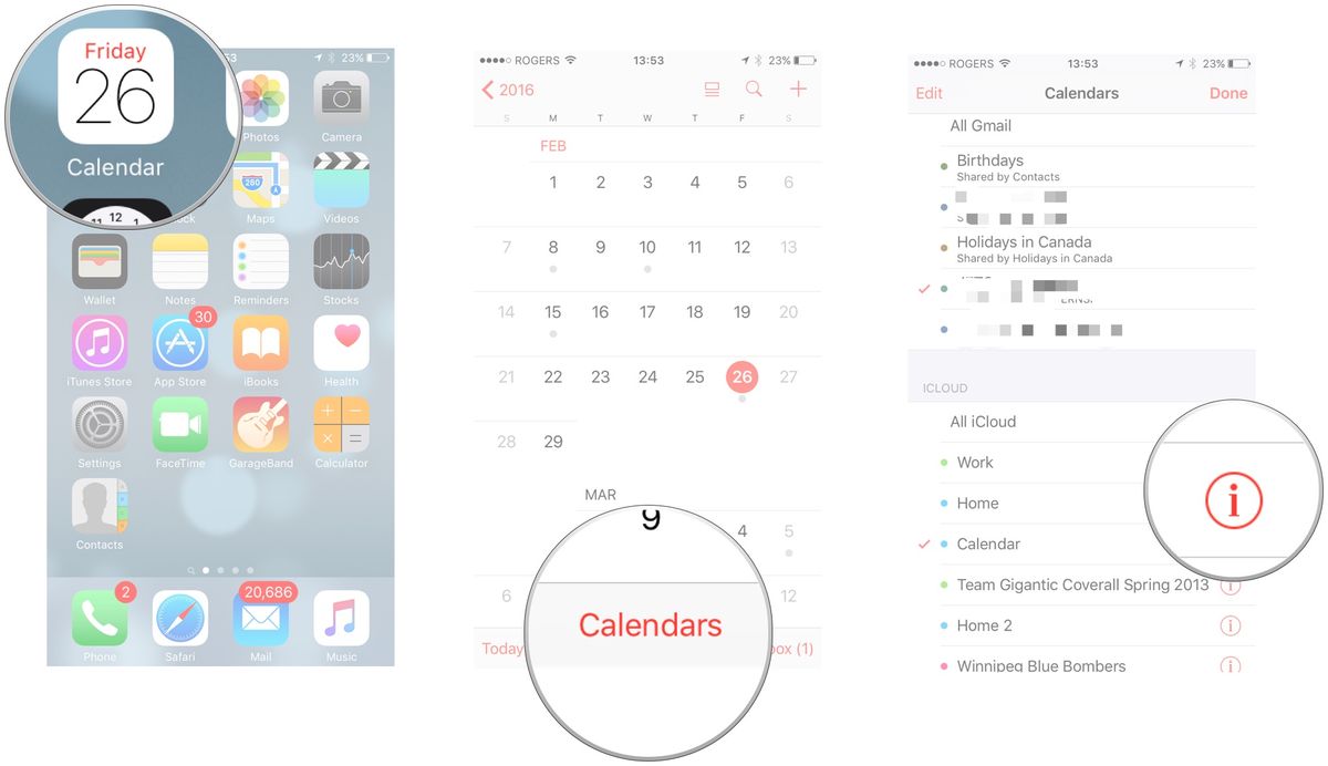 How to share events with Calendar for iPhone and iPad | iMore