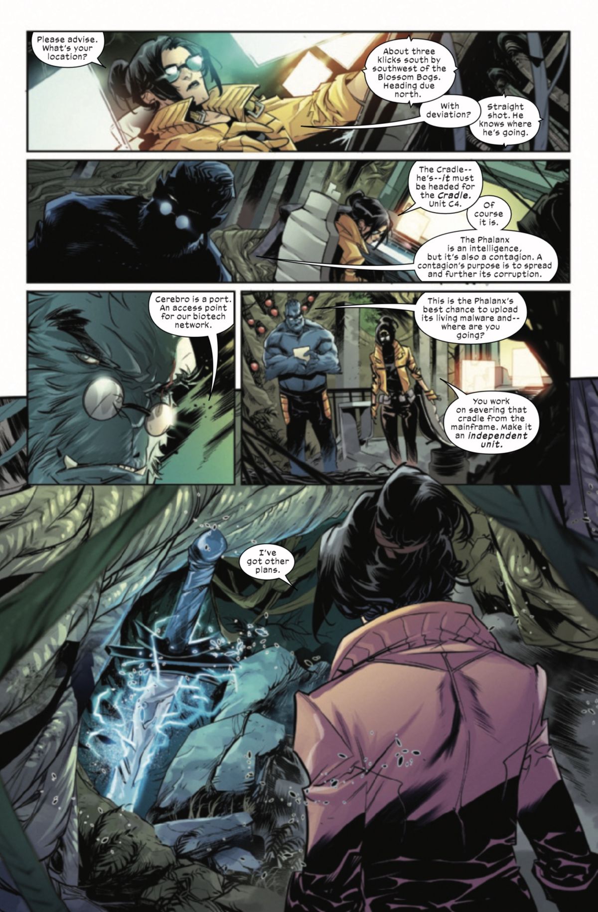 Omega Wolverine is on the run from Wolverine in X Deaths #5 preview ...