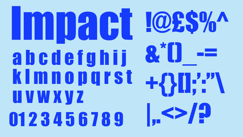 The best fonts for thumbnails | Creative Bloq