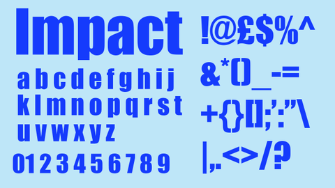 The best fonts for thumbnails | Creative Bloq