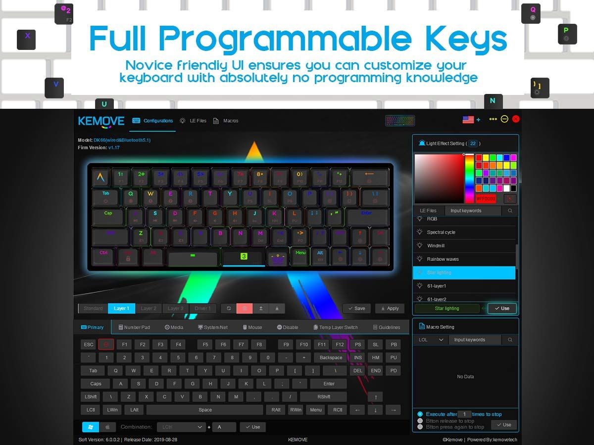 Sh*tty Name, Great Deal: Dierya Bluetooth Mechanical Keyboard Slips to ...