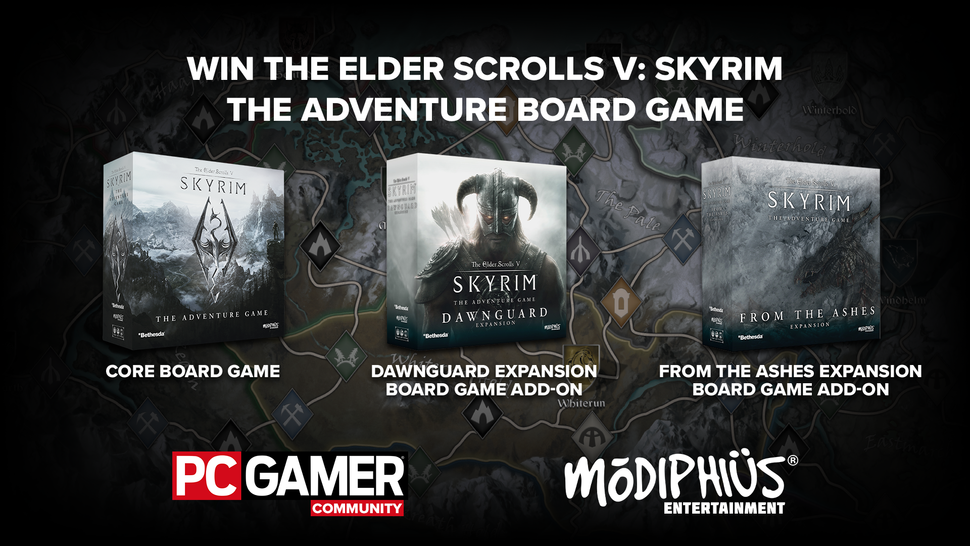 We're teaming up with Modiphius for an epic Skyrim board game giveaway ...