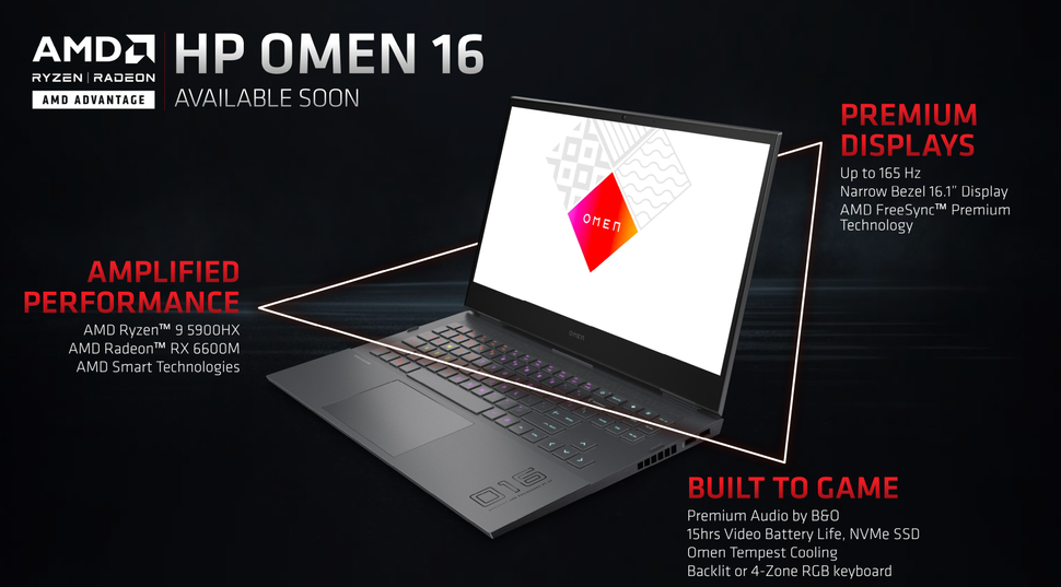 AMD Brings Radeon RX 6000M GPUs to ‘AMD Advantage’ Laptop Designs | Tom ...
