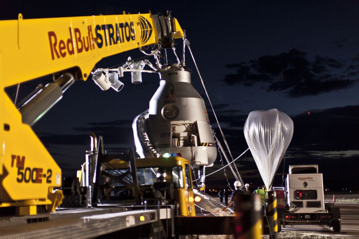 Photos: Red Bull Stratos Supersonic 'Space Jump' Training | Space
