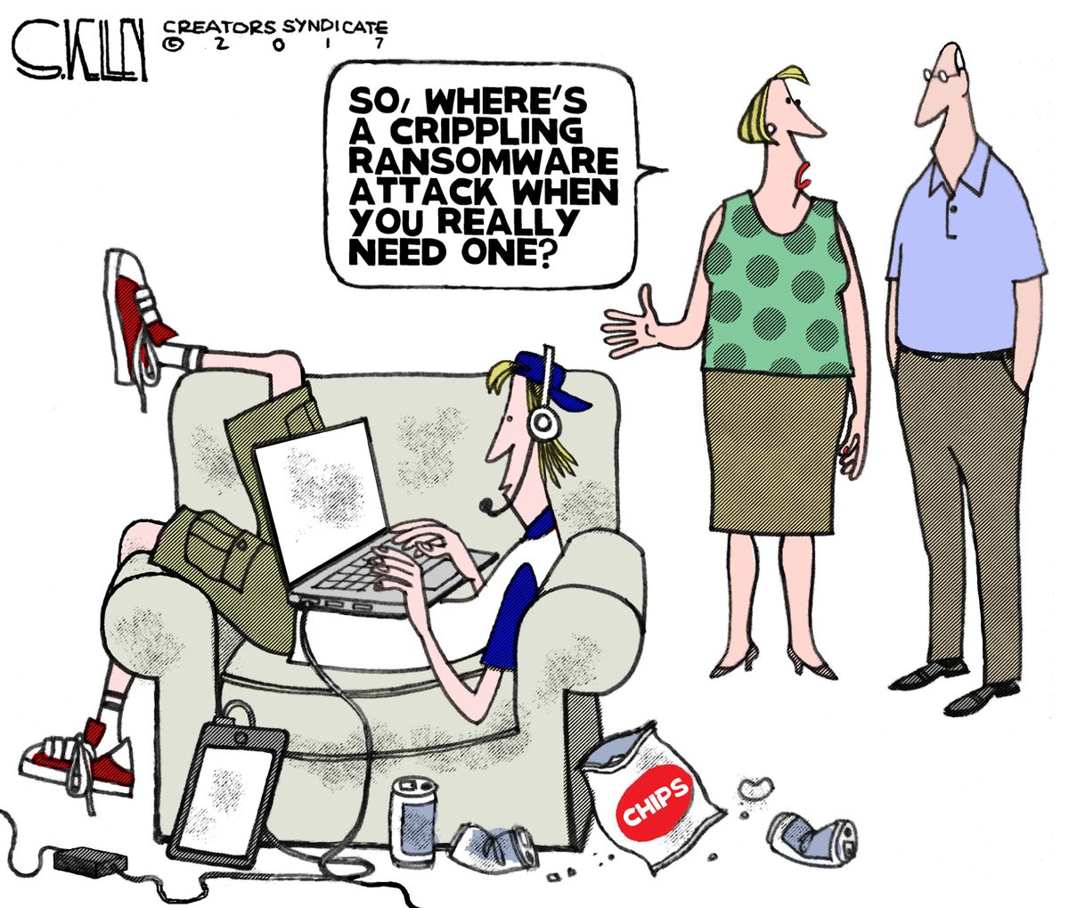 Editorial Cartoon U.S. Cyber hacking Teenagers | The Week