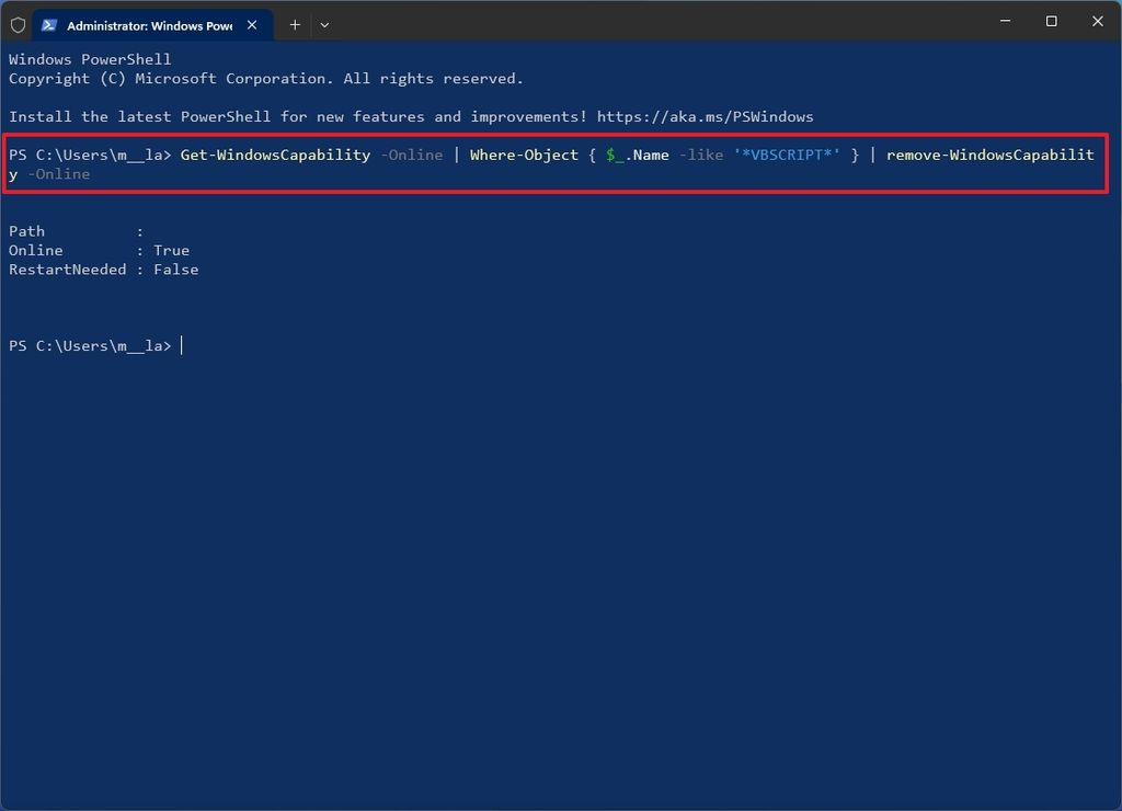 How to uninstall VBScript (and why you should) on Windows 11 version 24H2 (2024 Update ...