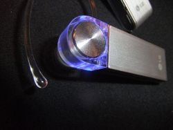 LG'S HBM-570: The Only (And The Funkiest) Bluetooth Headset at CTIA 2009 | Laptop Mag