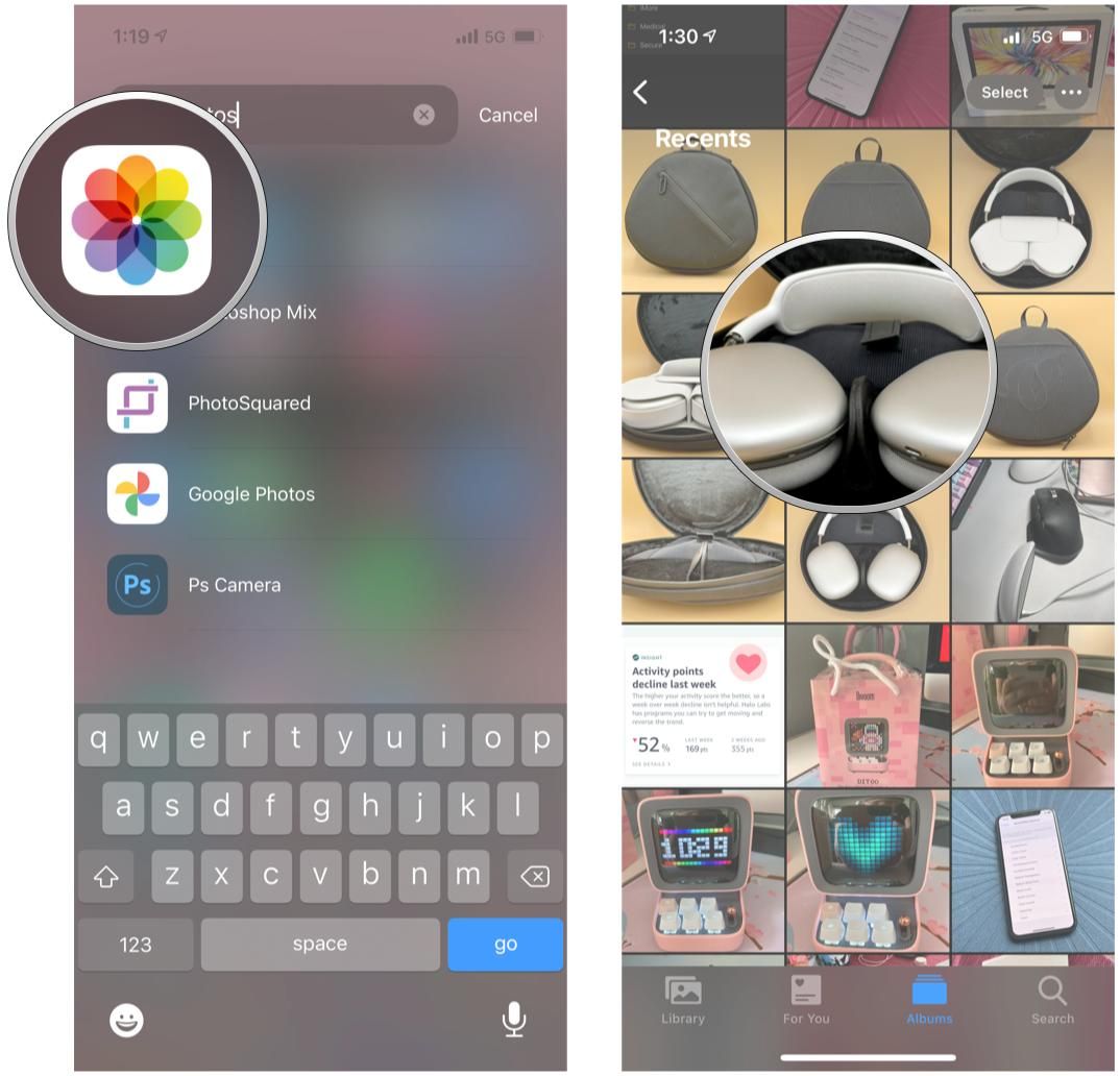 How to use the Photos app for slideshows, setting wallpaper, and ...