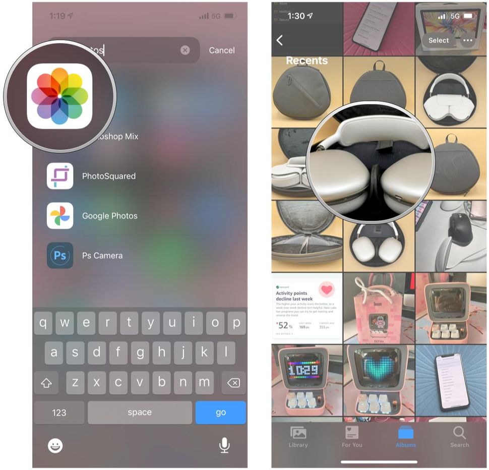 How to use the Photos app for slideshows, setting wallpaper, and ...