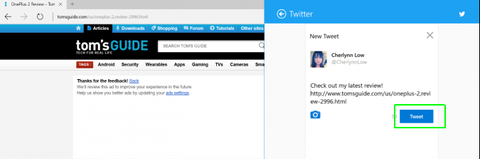 How to Share a Web Page in Edge Browser | Laptop Mag