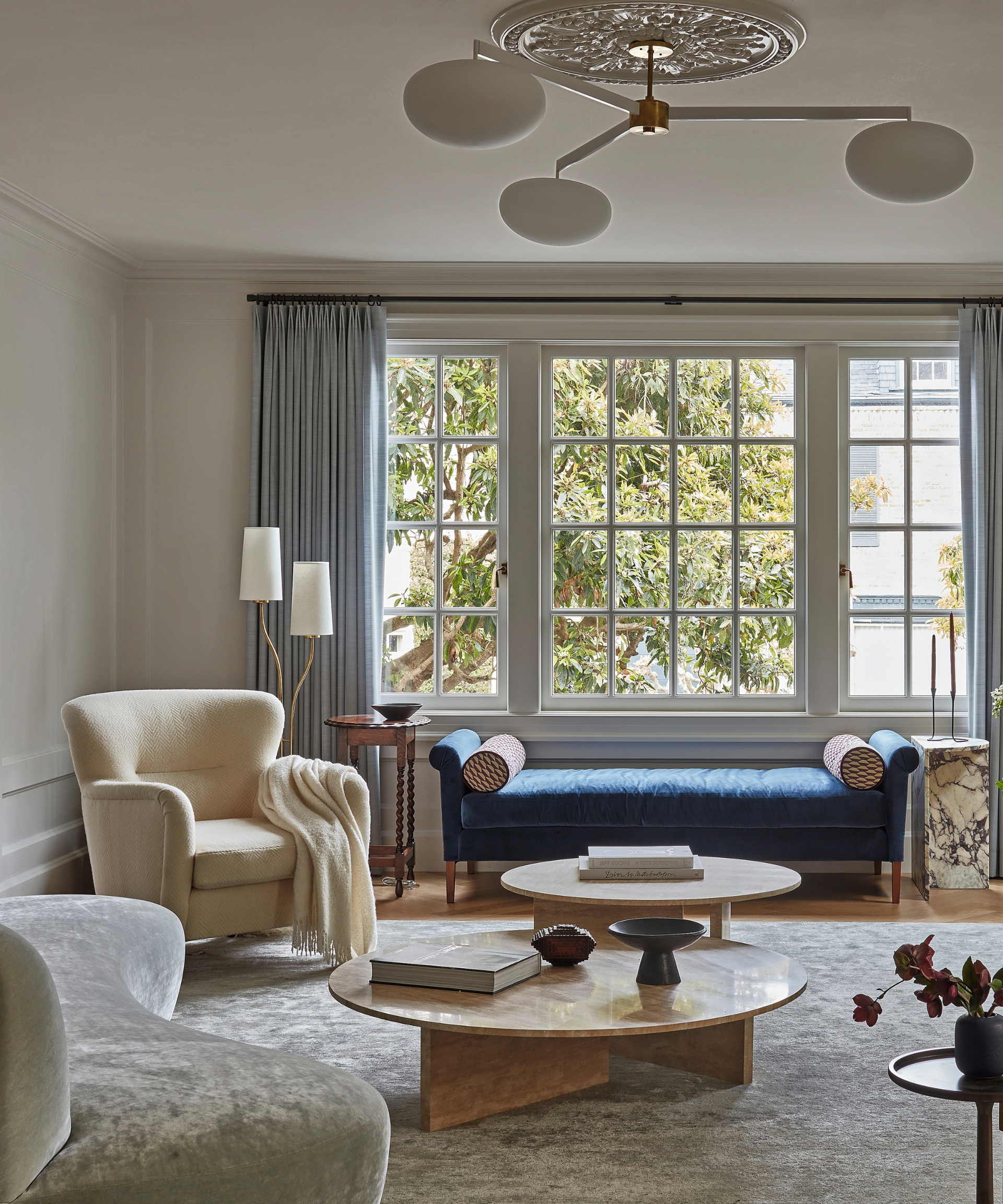 This designer used nine different types of marble in this remodel to ...