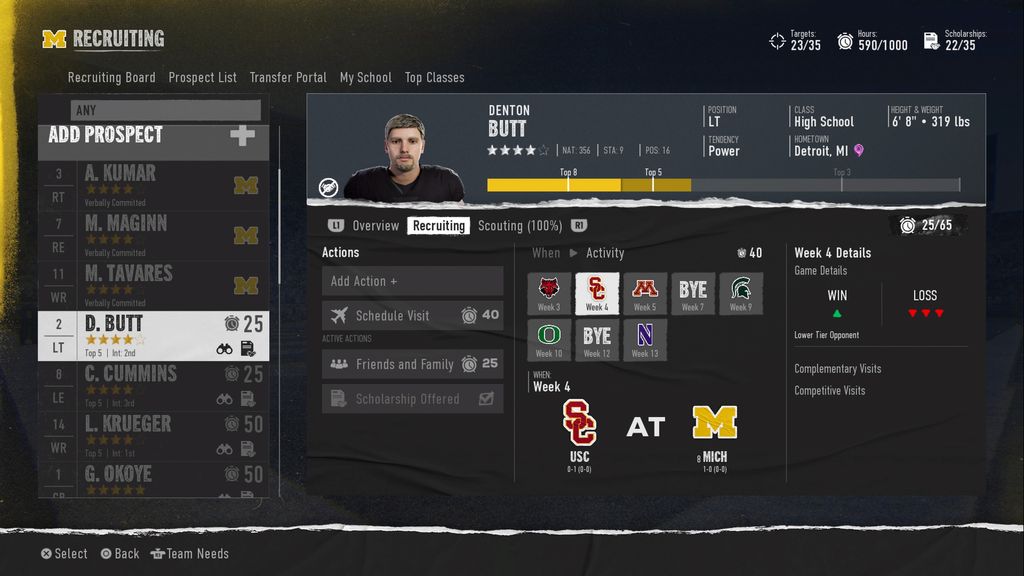 College Football 25 recruiting guide for Dynasty mode | GamesRadar+