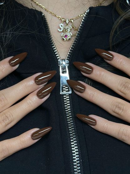 25 Brown Nail Designs to Elevate 2025's Hottest Polish Trend | Marie Claire