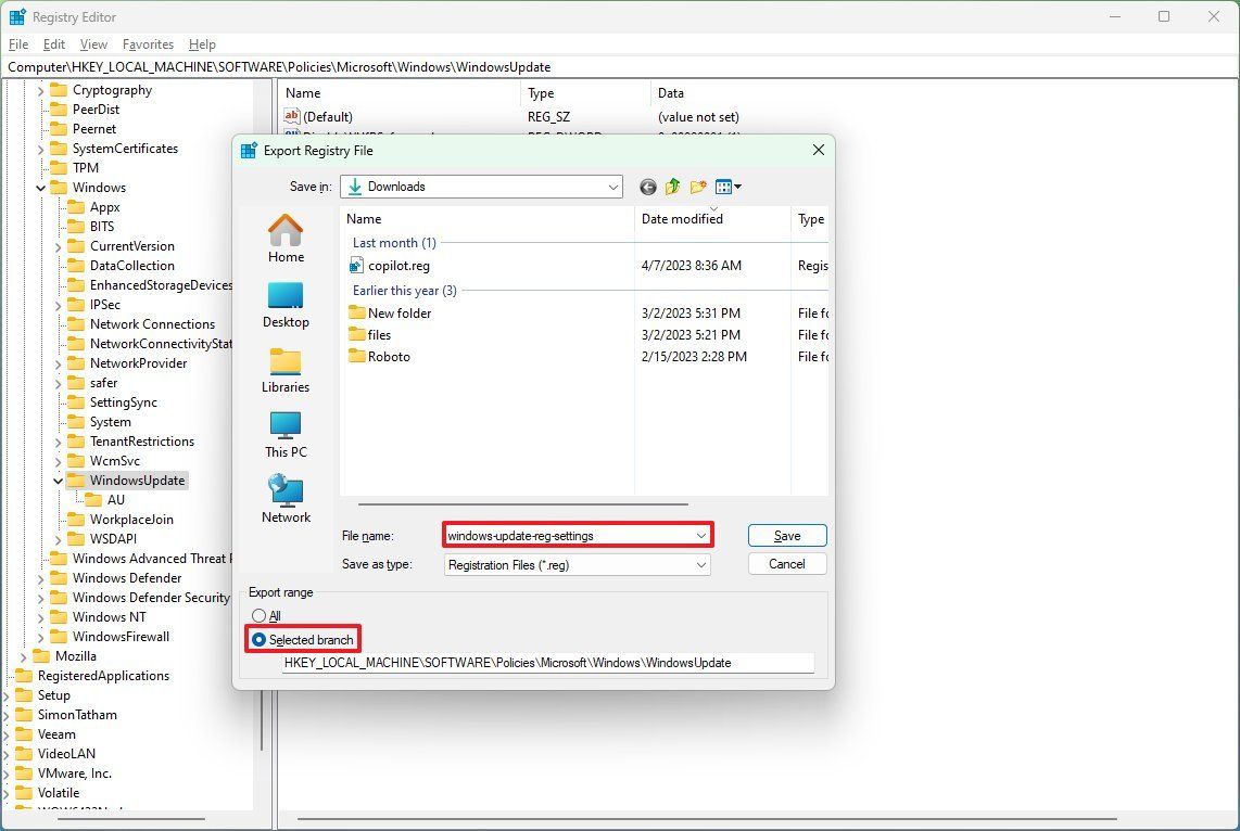 How to backup and restore specific Registry keys on Windows 11 | Windows Central